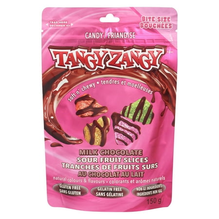 Tangy Zangy Milk Chocolate Sour Fruit Slices candy - Walmart.ca