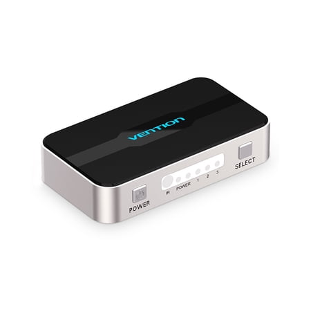 VENTION Switcher 3 in 1 Splitter with 4K Full HD 1080P IR Remote ...