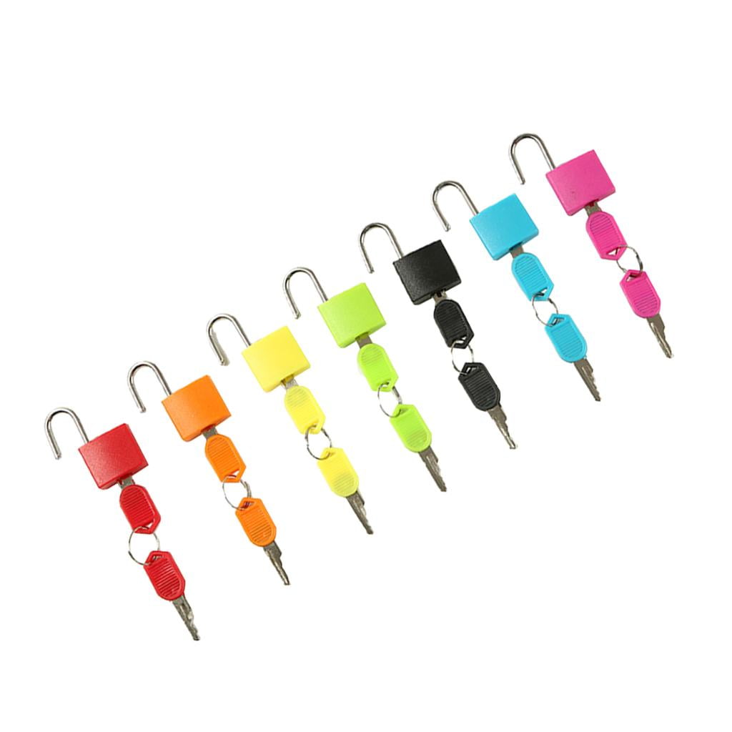 8 Sets Universal Lock & Keys Set, Kids Color Perception Training Toy ...