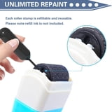 HOTBEST Identity Protection Roller Stamp Confidential Roller Stamp Anti ...