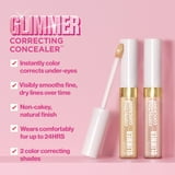 Revlon Glimmer Correcting Liquid Concealer, Buildable Coverage, 115 ...