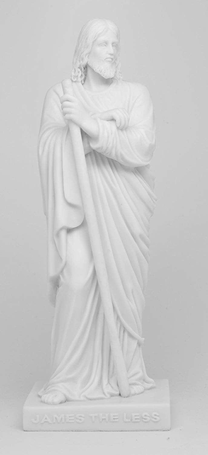 PTC 8 Inch James The Less Twelve Apostles Religious Statue Figurine ...