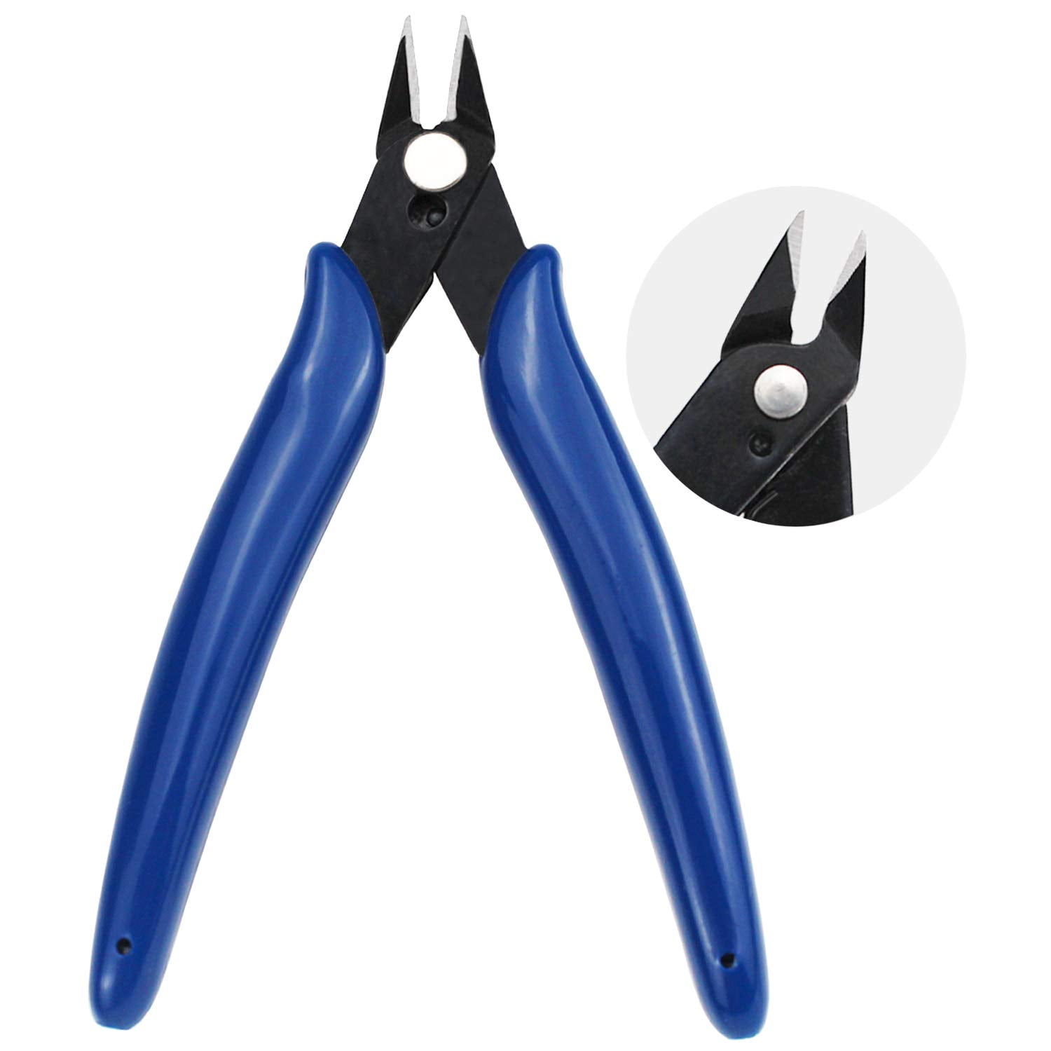 KALIM 5'' Mini Wire Cutter, Precision Flush Cutter, Strong and Sharp ...