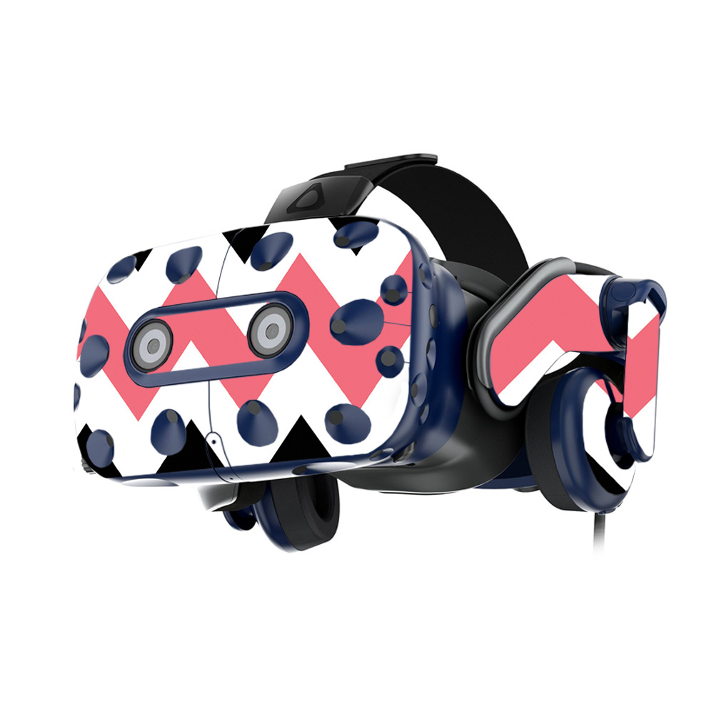 Skin Decal Wrap Compatible With HTC VIVE Pro VR Headset Sticker Design ...