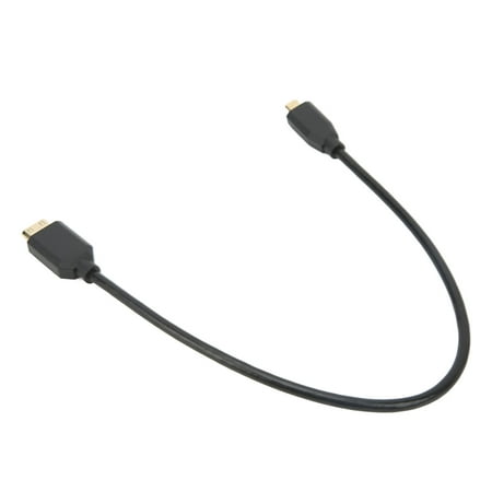 HD Transmission Cable, 30cm Metal PVC 2.1V Mini To Micro HD Multimedia ...