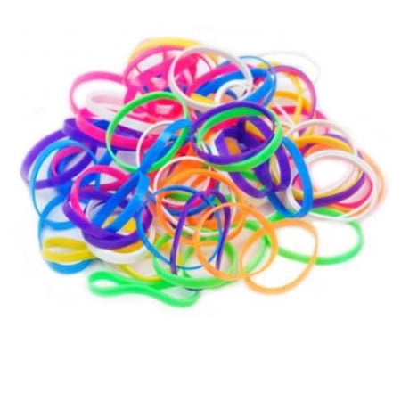 Goody - Classic Mini Glitter Pollyband Elastics 75pc - Walmart.com ...