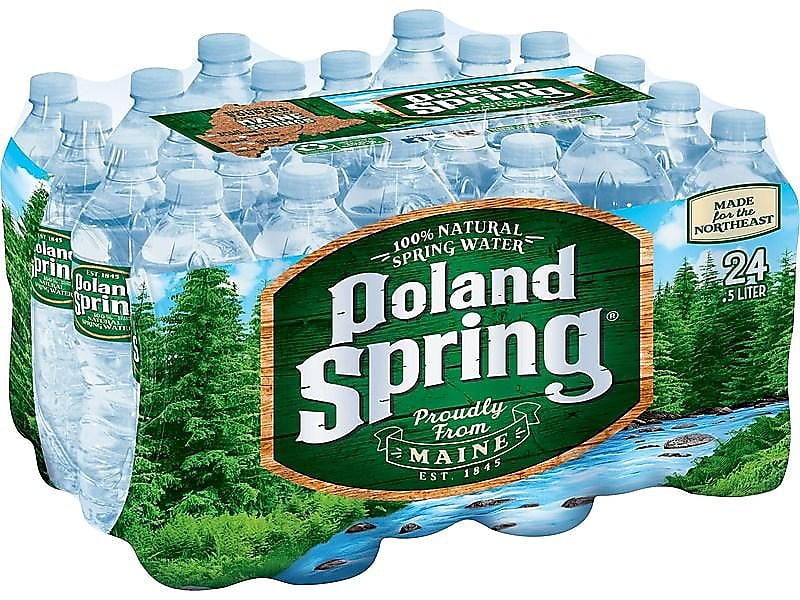 Poland Springs Poland Spring 100% Natural Spring Water 16.9 ...
