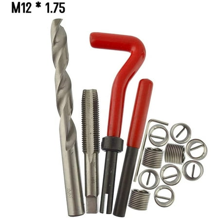 5Pcs Metric Thread Repair Insert Kit M5 M6 M8 M10 M12 M14 Helicoil Car ...