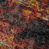 Mohawk Home Strata Eroded Color Pink Printed Area Rug, 7'6"x10', Teal ...