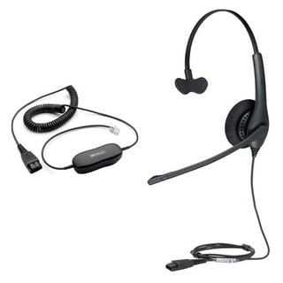 Jabra GN2000 Quick Disconnect (QD) Wired Duo Wideband Frequency Headset ...
