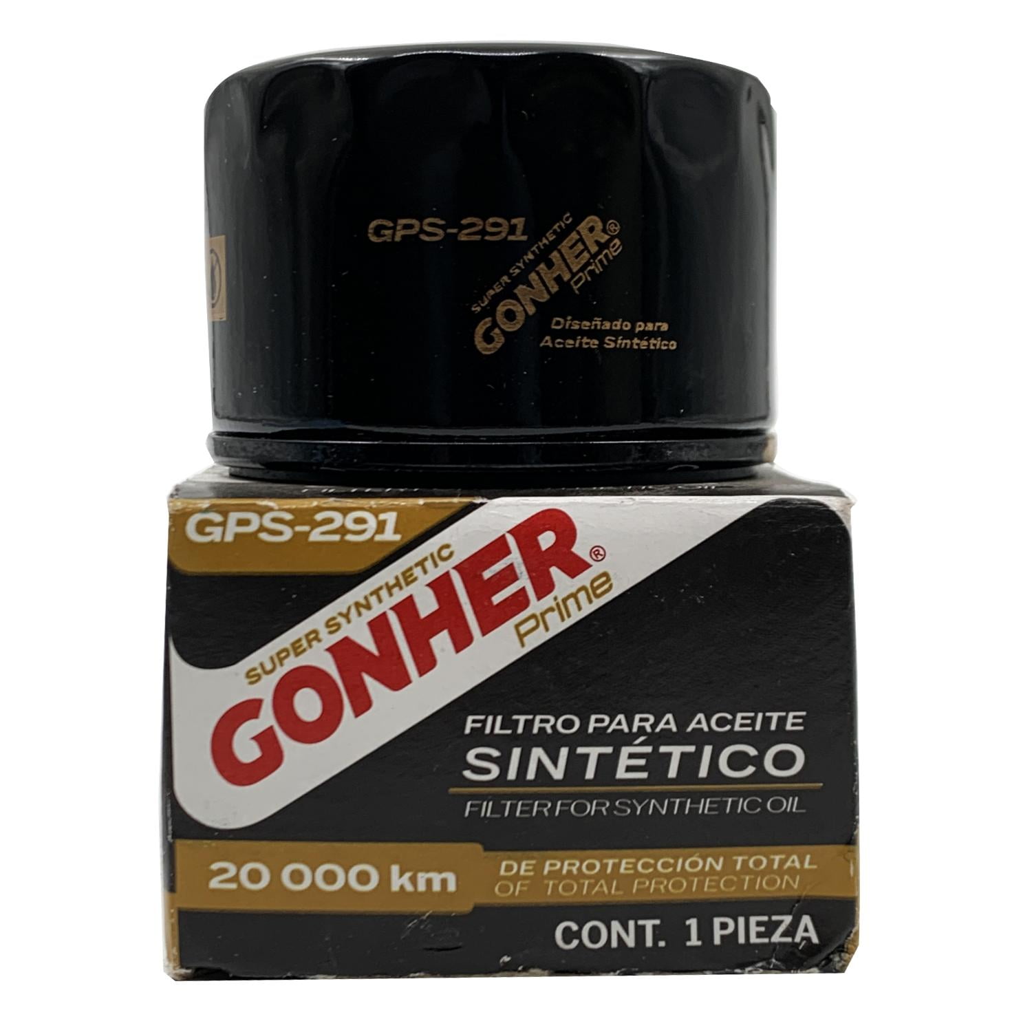 Filtro de aceite sintético Gonher GPS-291 Renault Oroch Sandero Kangoo ...