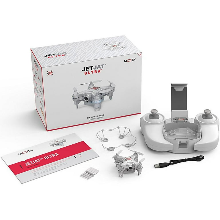MOTA JetJat Ultra Drone with Built In Camera White