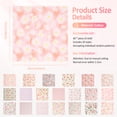Threns 42Pcs Quilting Cotton Fabric Squares Sheets Pre-Cut Multi-Color ...