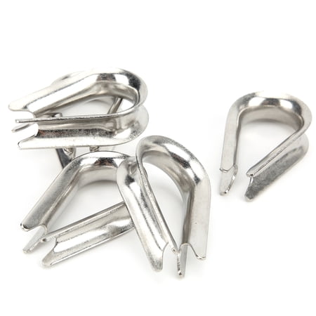 Cergrey Marine Wire Rope Clamp,10MM Stainless Steel Marine Wire Rope ...