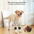 Dog Front Leg Brace with Stretch Belt Adjustable Elbow Protective ...