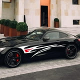 Waterproof Auto Body Side Decals, Sovob Universal Car Waistline ...