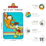 Garfield Kids Blue Print Fleece Throw Blanket, 46 x 60 - Walmart.com