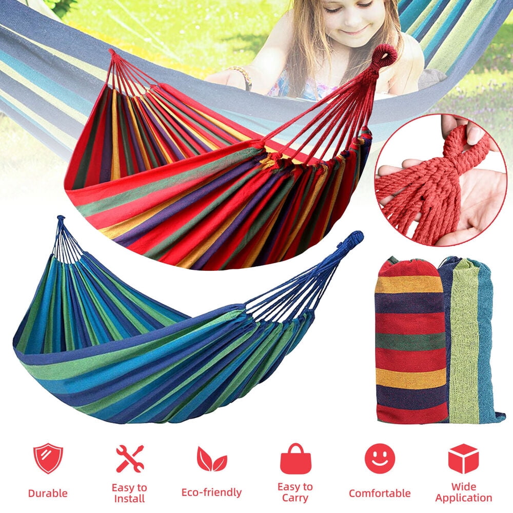 Bilot Porch Swing Hammock Camping Hammock Chair Bed Outdoor Garden ...