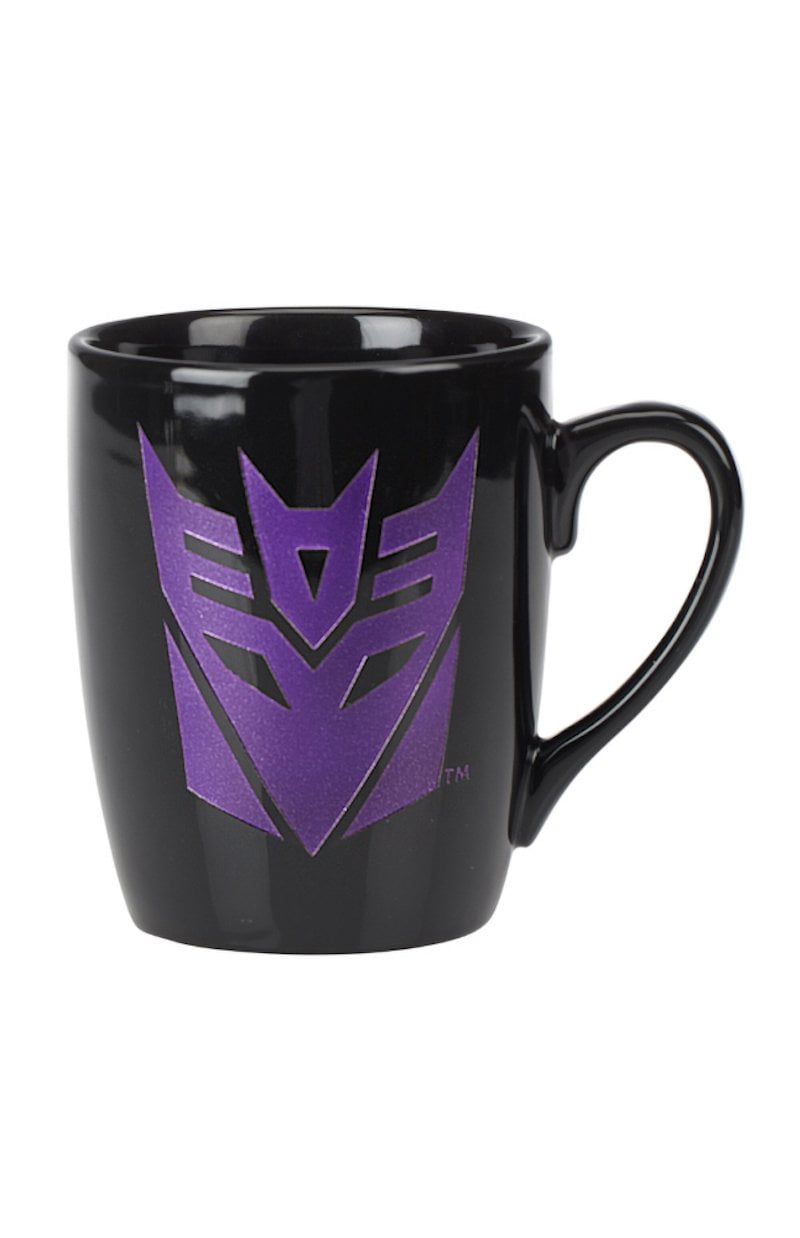 Universal Studios Transformers Decepticon Shield Etched Coffee Mug New ...