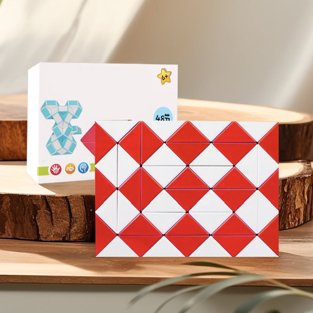 Snake Cube Twist Puzzle Sensory Puzzle Toy 24/36/48 Bloques Twist ...