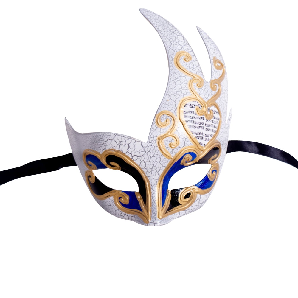 Half Face Mask Designs Blue