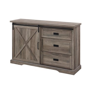Meridian Furniture Collette Solid Wood Sideboard Buffet in White ...