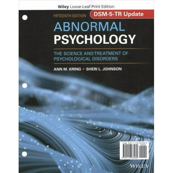Fifth Edition DSM-5-TR, Diagnostic and Statistical Manual of Mental ...