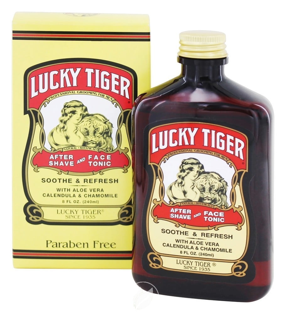 Lucky Tiger Lucky Tiger After Shave & Face Tonic 8 Ounce, Pack of 2 ...