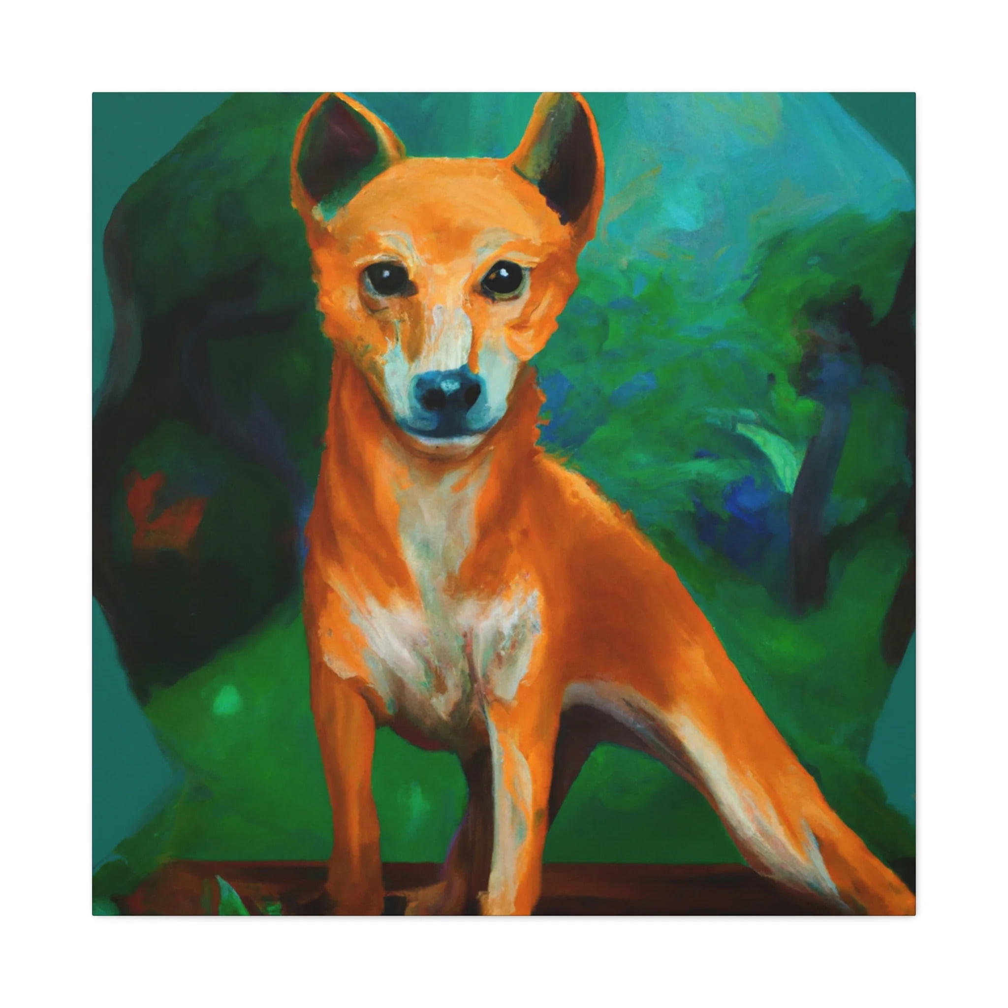 Dhole in Neoclassicism - Canvas - Walmart.com