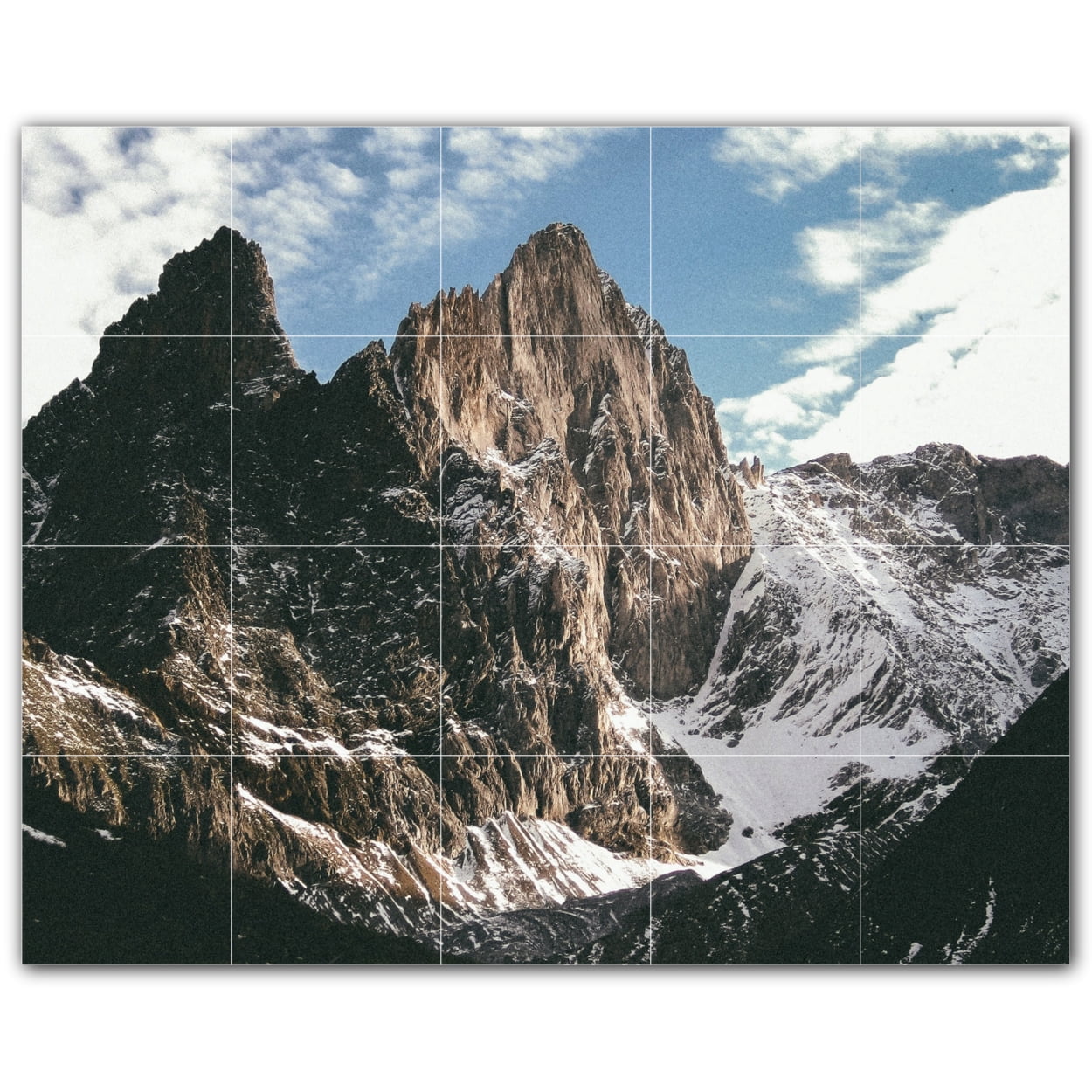 Picture-Tiles.com: Mountains Ceramic Tile Wall Mural WAL500876-54XL. 60 ...