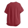 Bnwani Shirts for Men Summer Short Sleeve Mens Shirts Casual Crew Neck ...