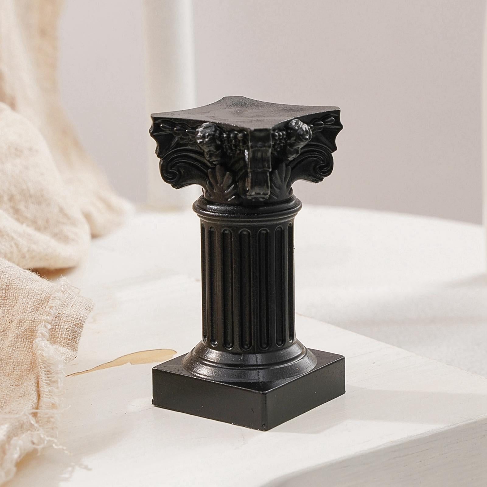 Roman Pillar Statue ABS Resin Pedestal Stand Wedding Table Living Room ...