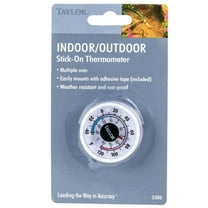 NUOLUX Stick On Window Thermometer Temperature Indoor/Outdoor ...
