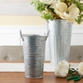 12 Pack: 10" Whitewashed Galvanized French Bucket by Ashland® - Walmart.com