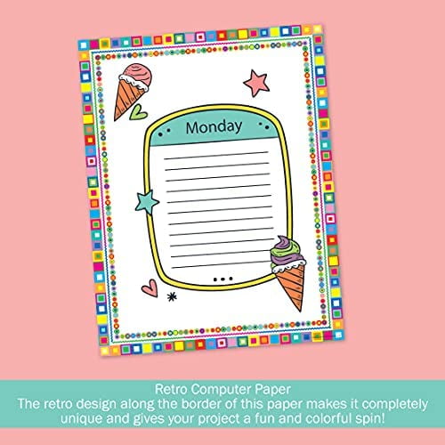 Decorative Border Computer Paper