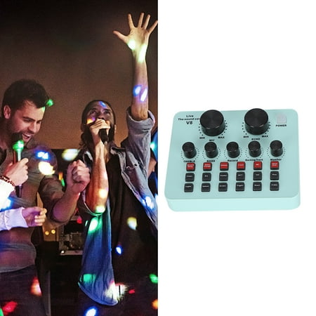 Loewten Live Sound Card Rechargable Live Streaming Sound Card Set With ...