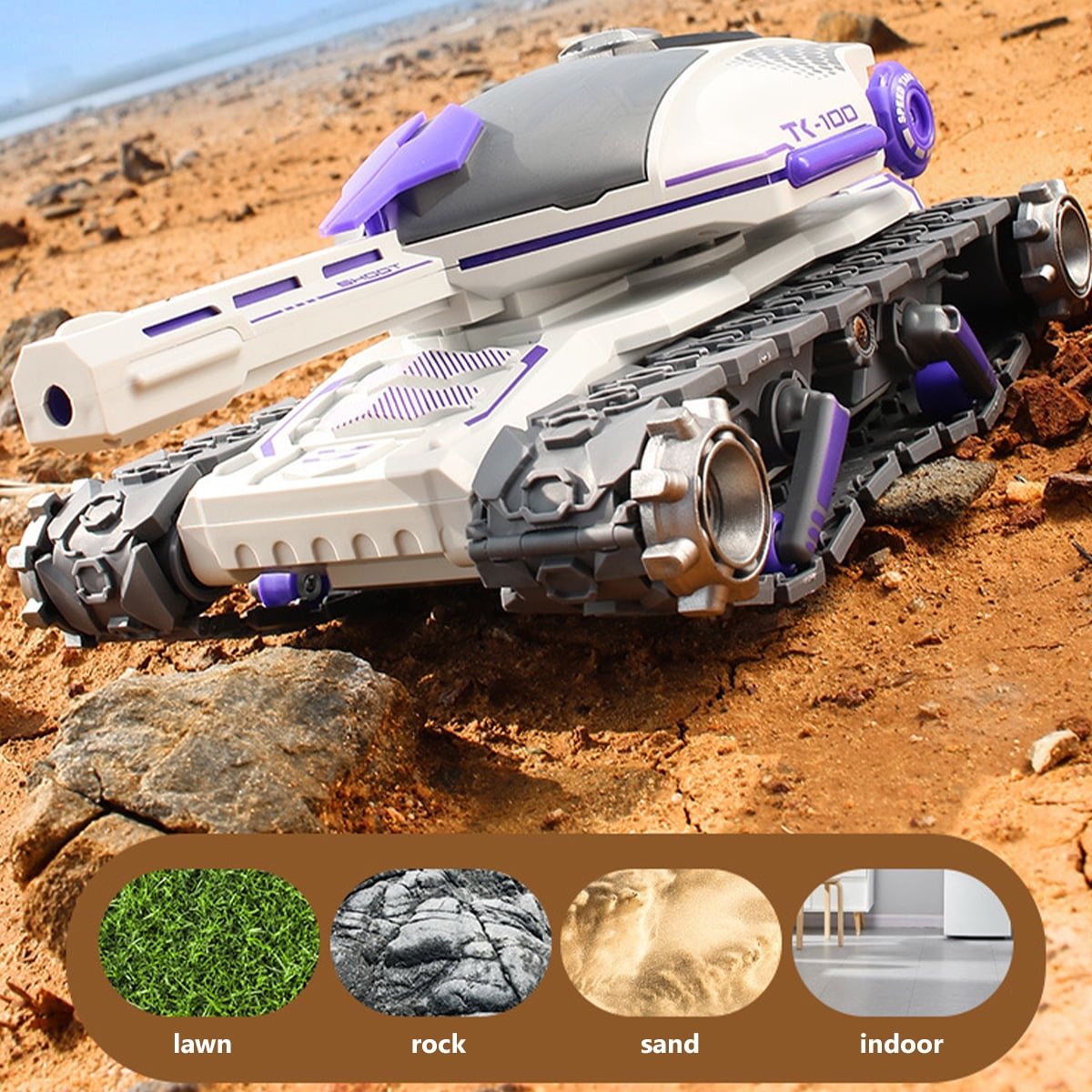 Buy MORIMA RC Tank Remote Control Battle Tank Military Tank Shoots with ...
