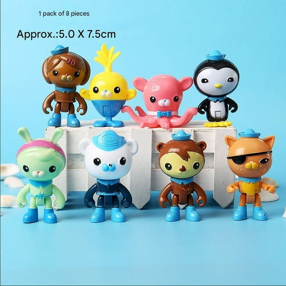 Fisher-Price Octonauts Explore & Rescue Toy Set with Kwazii & Barnacles ...