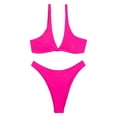 Toraway Cover Ups For Swimwear Women Shorts 2024 New Bikini Womens Split Swimsuit Solid Color