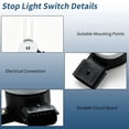 APPLAYERR Metal Plastic Brake Light Switch 13583369 Reference Code for ...