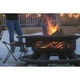 "CASTLECREEK 47"" Fire Pit BBQ Grill for Outdoor, Wood Burning Steel ...