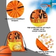 36 Pcs Basketball Party Favors 12 Basketball Drawstring Gift Bags Team ...