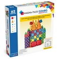 MAGNA-TILES Combo 62-Piece Magnetic Construction Set - Walmart.com