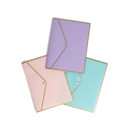 TRU RED Unbreakable 3-Pocket Plastic Letter Wall File Blk TR55344 ...