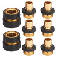 Gilmour 7FHS7FH 3/4" Double Female Swivel Brass Connector - Walmart.com