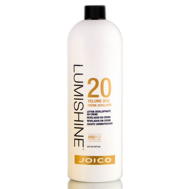Joico Lumishine 20 Volume 6% Developer -16 oz - Pack of 1 with Sleek ...