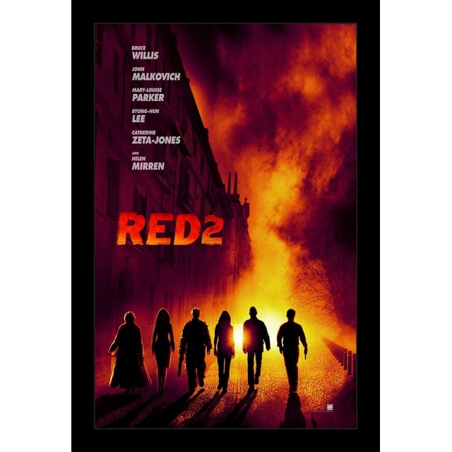 RED 2 - 11x17 Framed Movie Poster - Walmart.com
