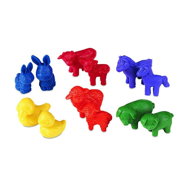 Learning Resources Friendly Farm Animal Counters, 72 Pieces - Walmart ...