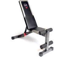 CAP Strength Flat Utility Weight Bench (600 lb Weight Capacity), Gray ...