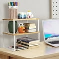 Mimifly Expandable Cabinet Shelf Organizer Rack, Set of 2 Stackable ...